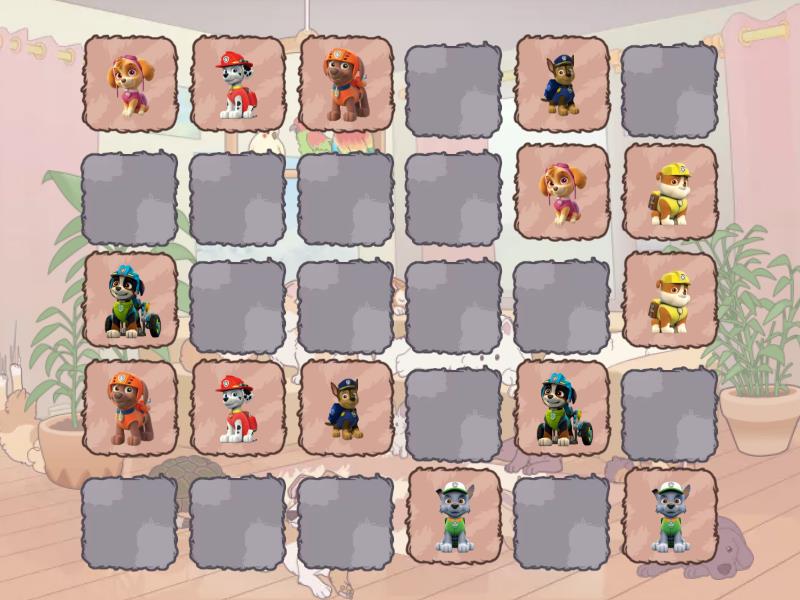 Paw Patrol - Matching pairs