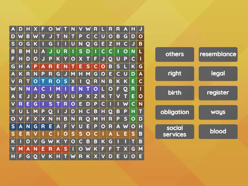 Intro to Identity - Wordsearch