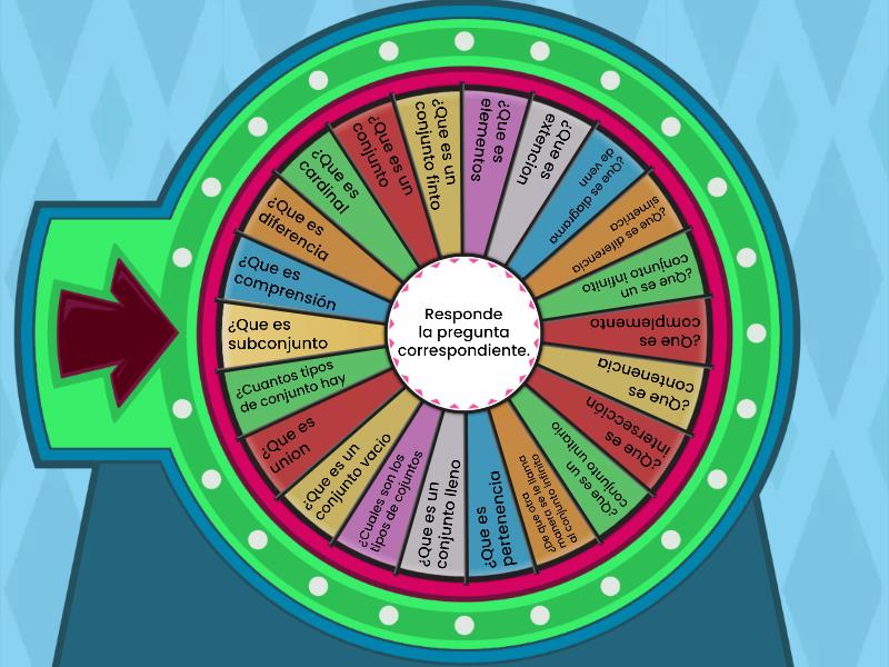 conjuntos - Rueda aleatoria