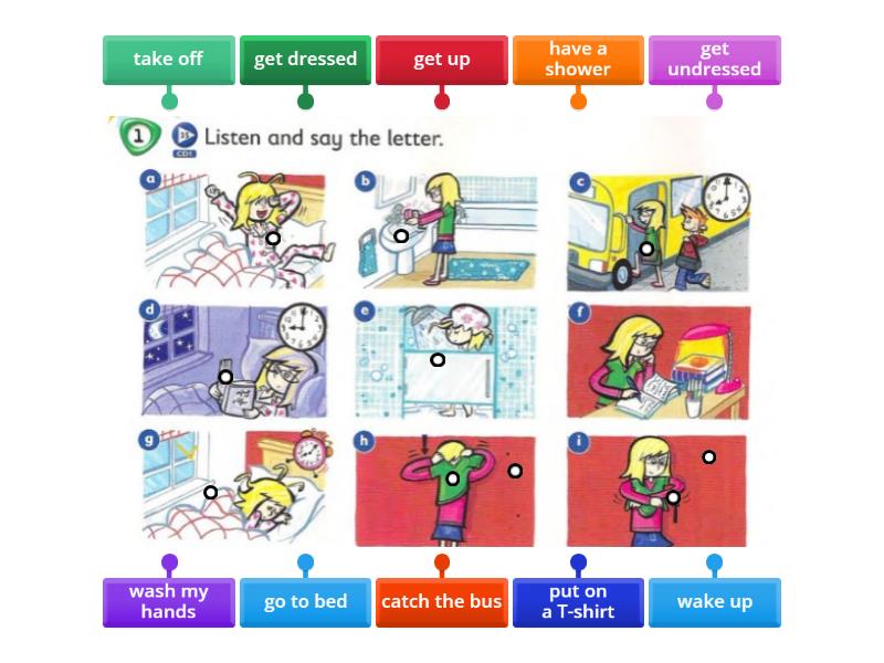 Kids box 3 Unit - Labelled diagram