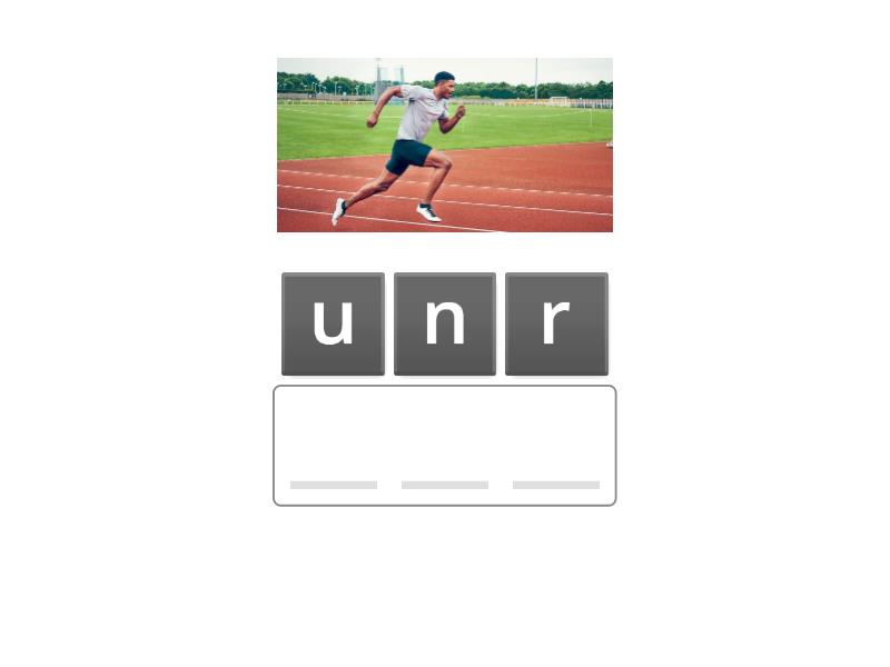 Action verbs - Anagram