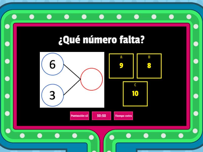Números conectados - Concurso de preguntas