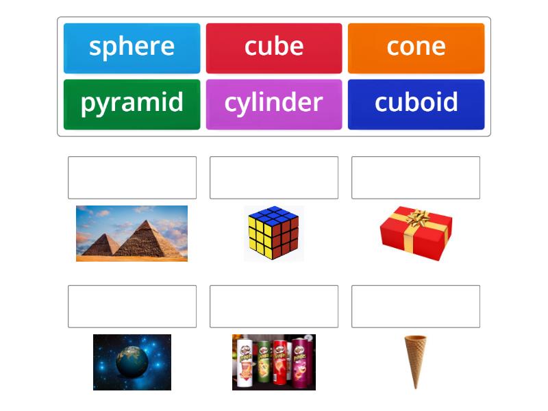 3D shapes - Match up