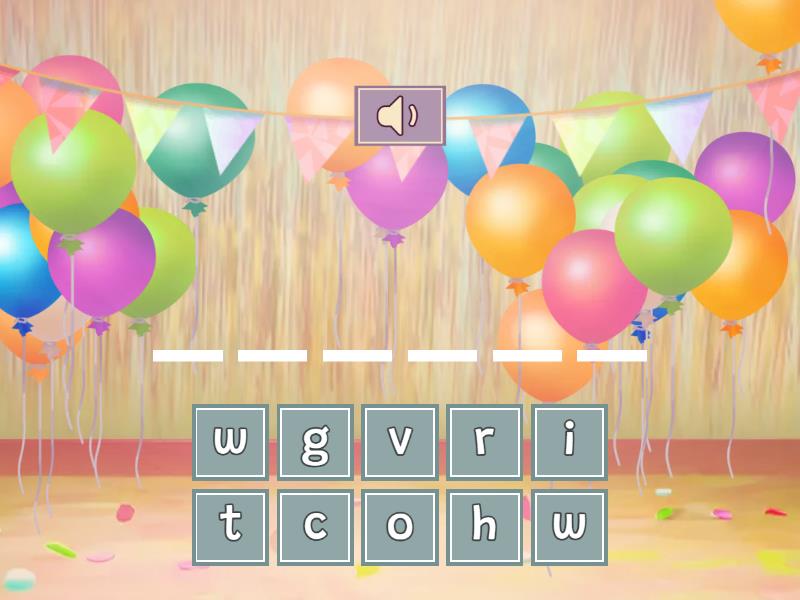 SNIP 2 Session 4 - Spell the word