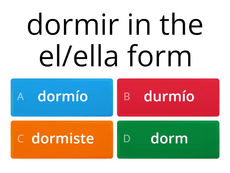 slipper verbs - Quiz