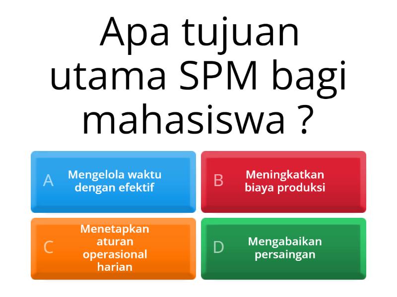 STRATEGI ORGANISASI - Quiz