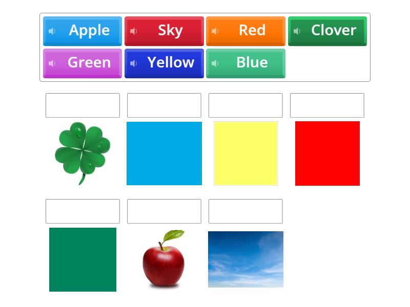 BLQTA-LESSON 9-COLOR (VOCAB) - Match up