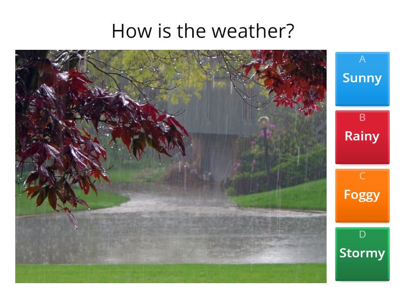 The weather - Quiz