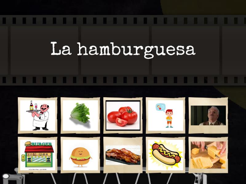 Vamos al restaurante - Find the match