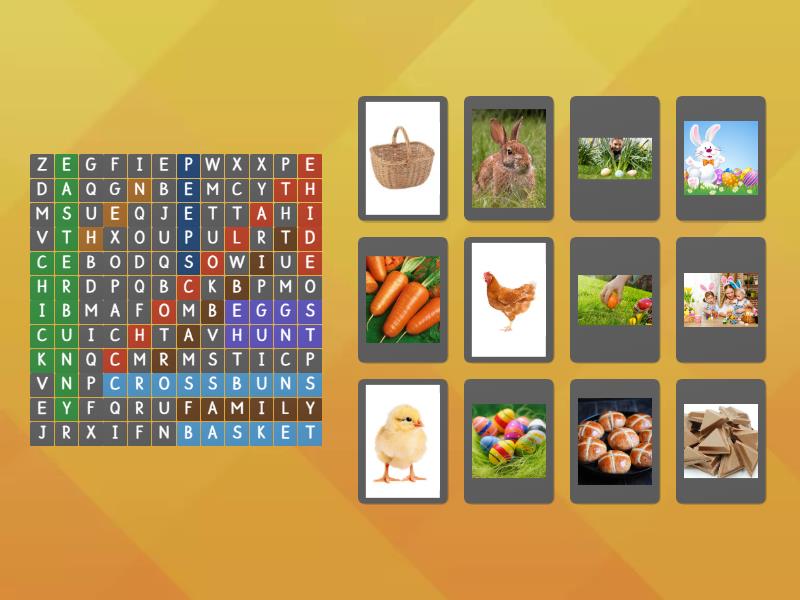 CELEBRATION: Easter-TEENS - Sopa de letras