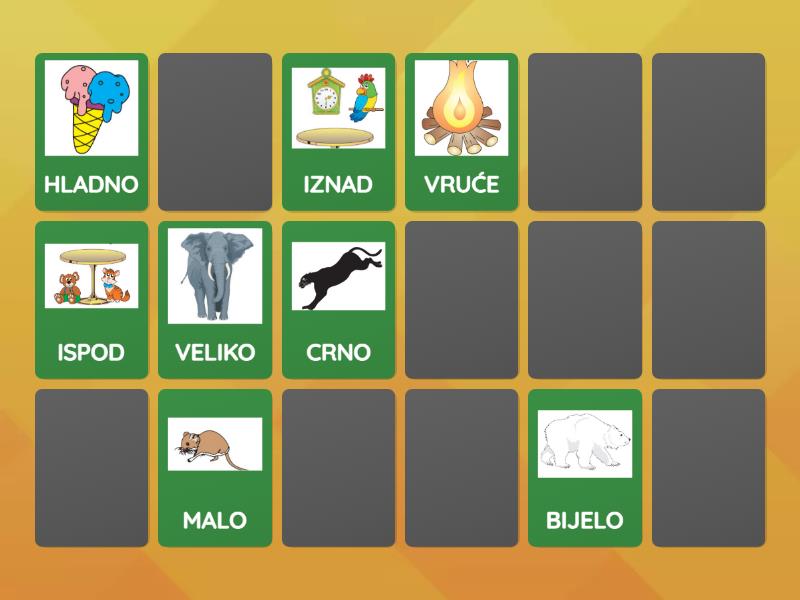 Suprotnosti - Matching pairs