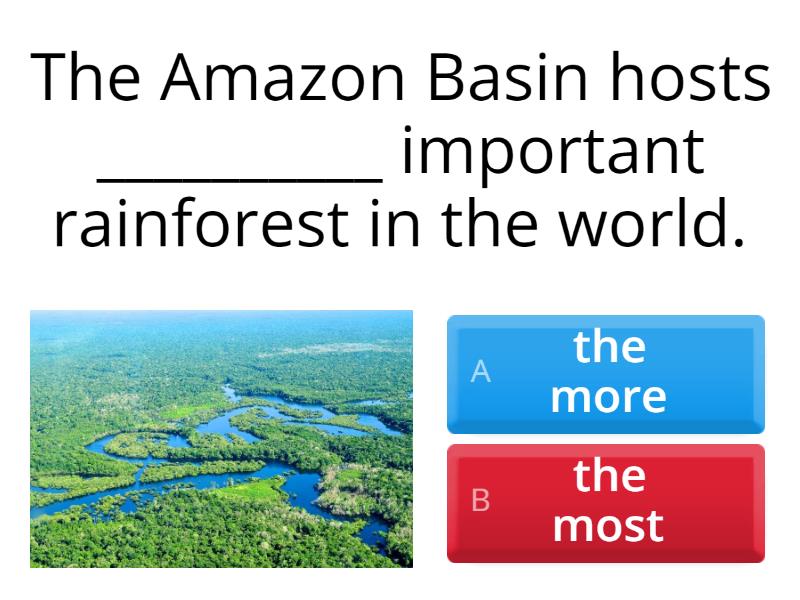 SUPERLATIVE ADJECTIVES/ AMAZING PLACES - Quiz