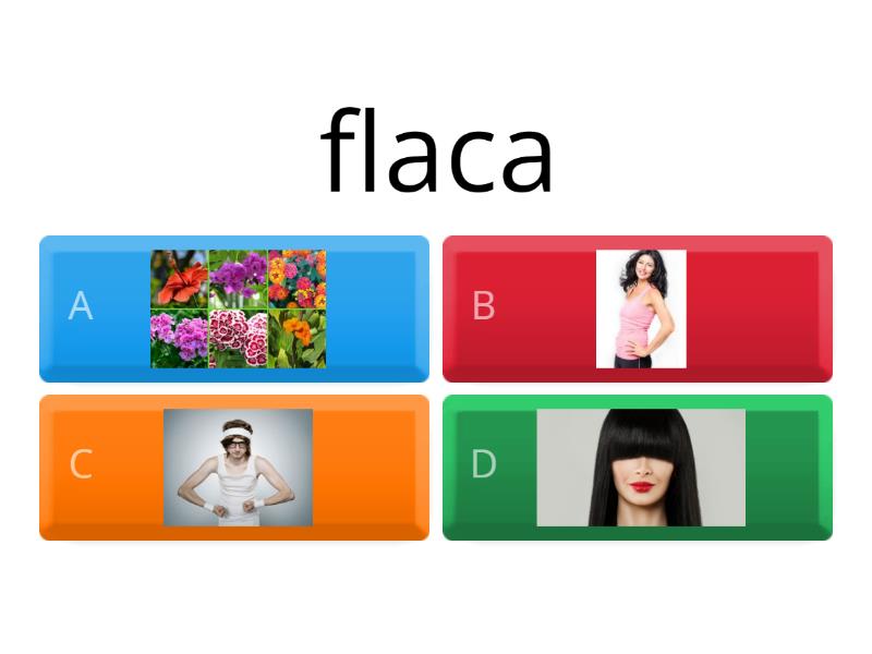 Palabras con fla fle fli flo flu - Cuestionario