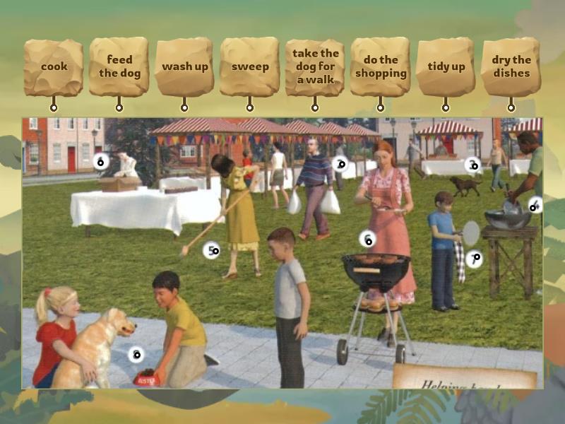 SM3_unit 3_Daily tasks - Labelled diagram