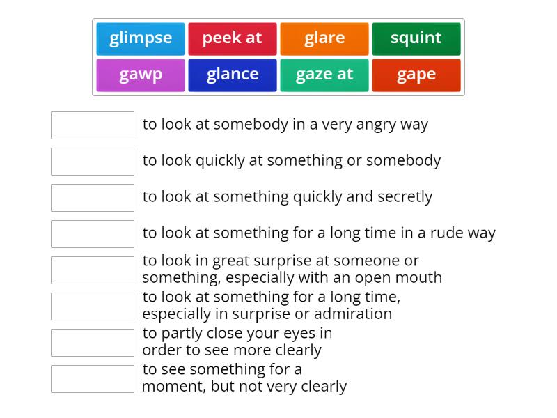 Ways of looking - Сопоставить
