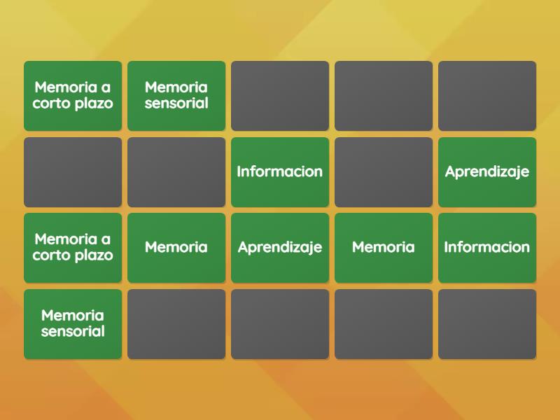 Memoria - Matching pairs