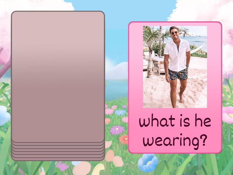 clothes - Speaking cards