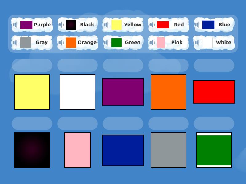 Colors - for Thierry - Match up