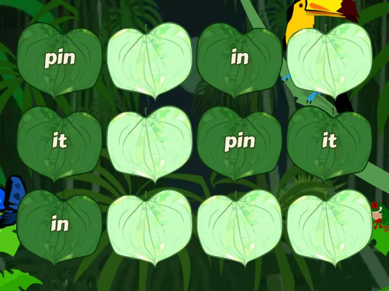 Word time 1.2 pairs (set 1) - Matching pairs