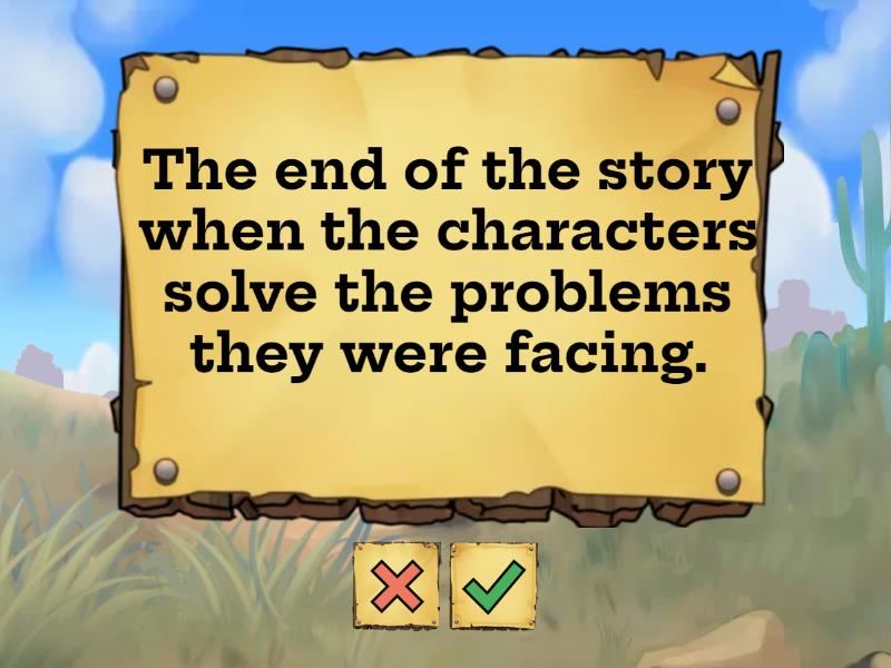 story plot - Flash cards