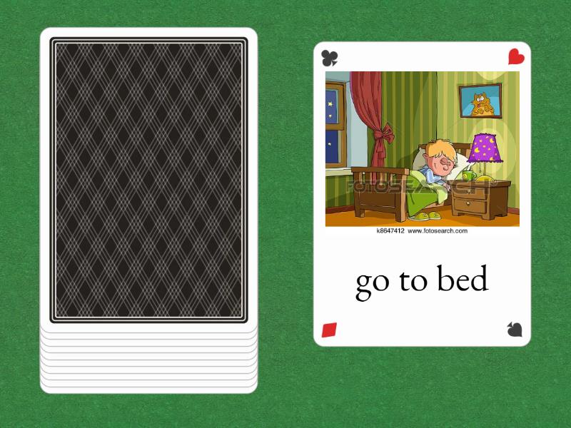 PU2 Daily routine - Speaking cards