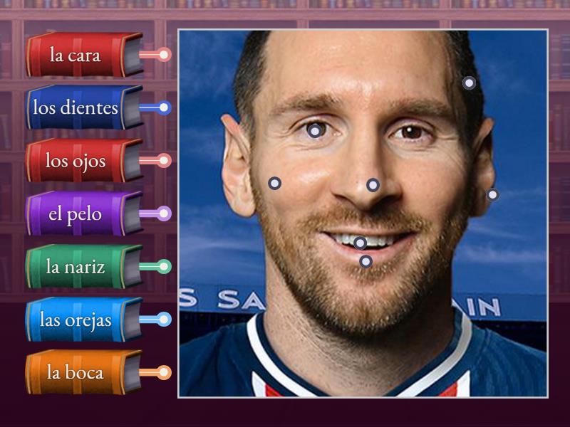 Messi - Labelled diagram