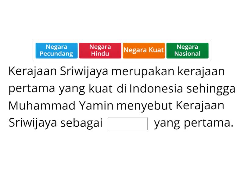 Sejarah - Missing word