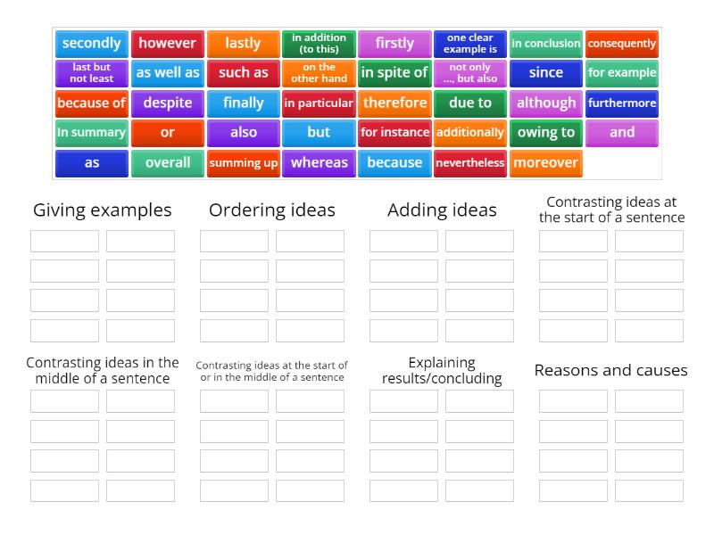 Linking devices - Group sort