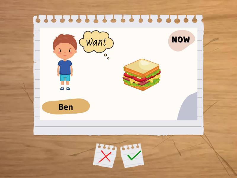 Present Continuous (actions / stative verbs) - Flash cards