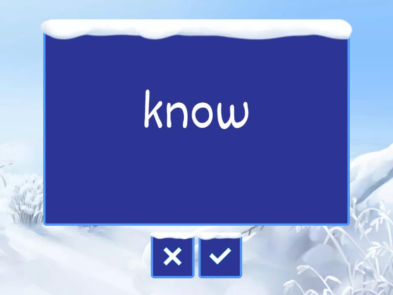 irregular verbs - Flash cards